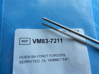 V. Mueller Surgical Hoen Bayonet Forceps VM83-7211 NEW! – Ringle ...