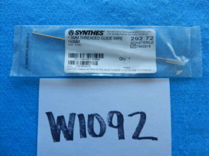 Synthes Surgical 1.6mm / 150mm Threaded Guide Wire 292.72 NEW! – Ringle ...
