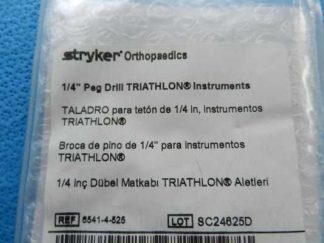Stryker Surgical 1/4in Triathlon Peg Drill Bit 6541-4-525 NEW! – Ringle ...