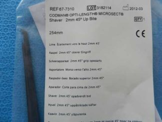 Codman Symmetry Surgical 2mm 45 Degree Microsect Shaver 67-7310 NEW ...