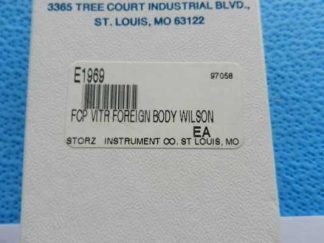 Storz Surgical Wilson Vitreous Foreign Body Forceps E1969 NEW ...