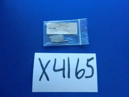 TriMed 2.3mm Cortical Screw, 28mm QTY (7) REF CBS2.3-28 – Ringle ...