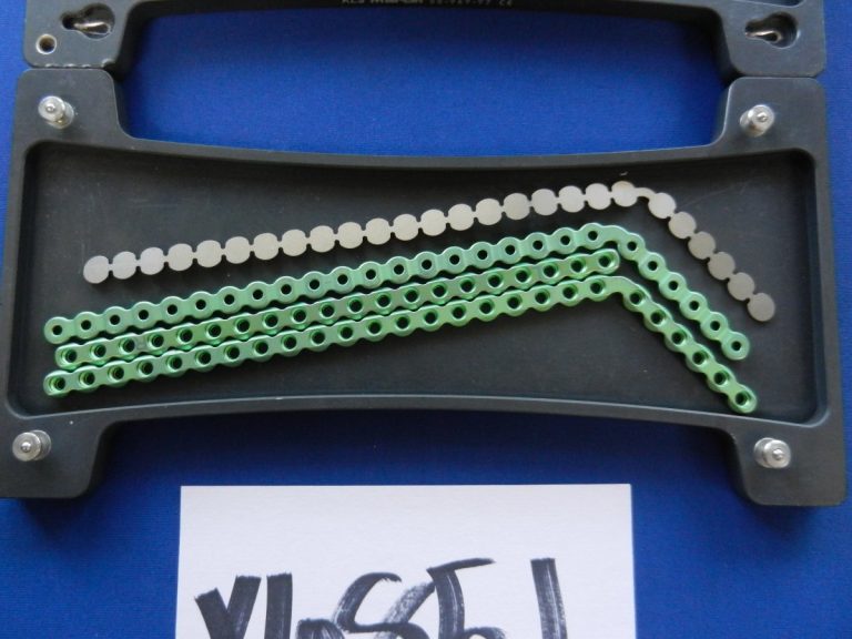 KLS Martin 55-969-96 3.0mm Level One Fixation Plate Set Mandibular with ...