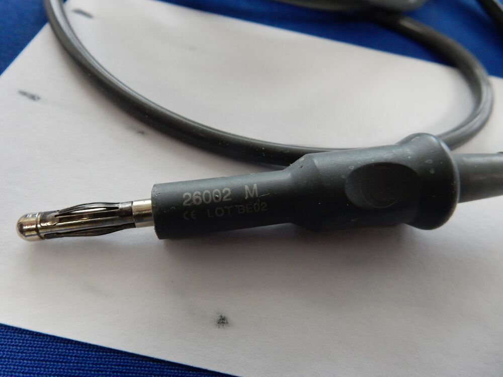 Storz 26002M Monopolar High Frequency Cord w/ 4mm Plug – Ringle Medical ...